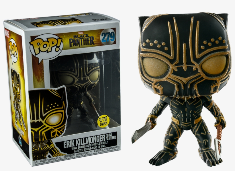 Download Erik Killmonger In Mask Glow Us Exclusive Pop Vinyl - Funko ...