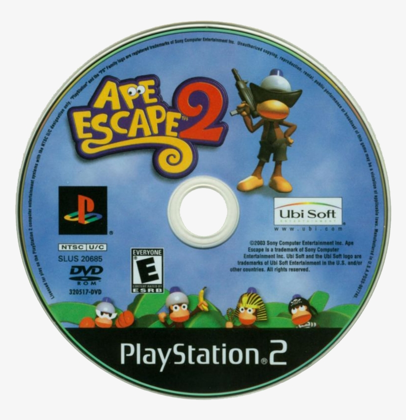 Ape Escape - Ape Escape 2 Playstation 2 Ps2 PNG Image | Transparent PNG ...