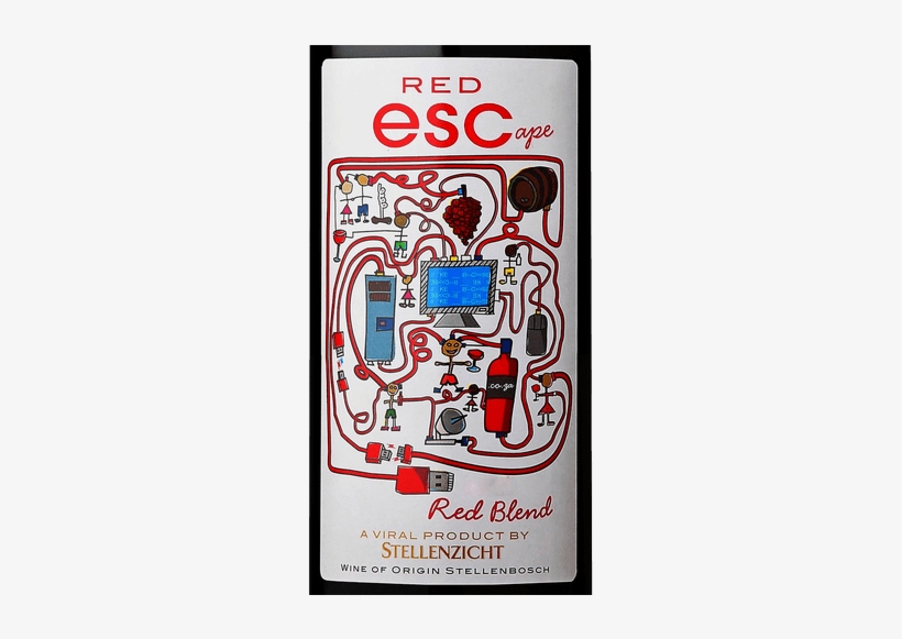 2014 Red Esc Wine Stellenzicht PNG Image | Transparent PNG Free ...