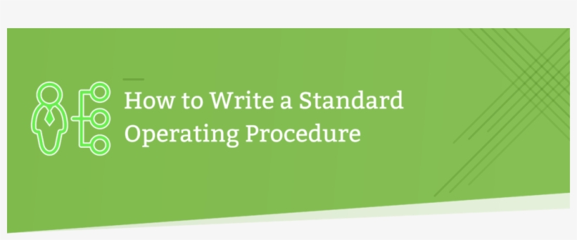 How To Write A Standard Operating Procedure Header - Operational ...