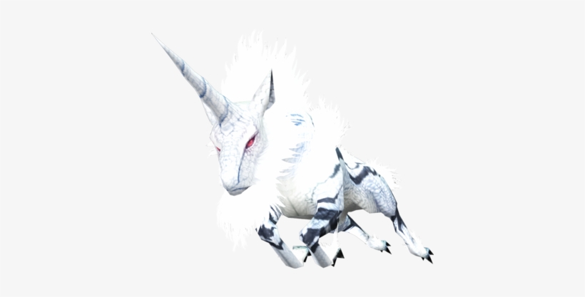 Kirin Resemble White Unicorns With Their Horn And Their - Kirin Monster ...