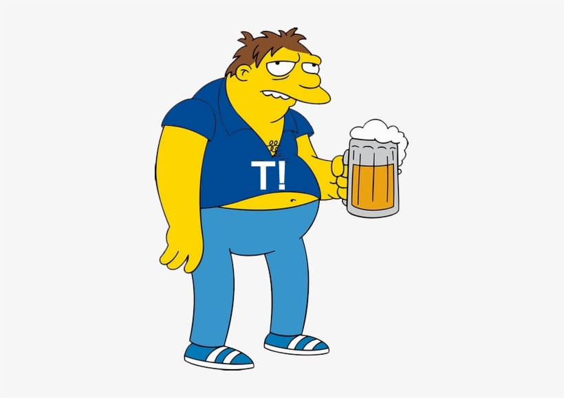 10 Señales De Que Eres Barney Gomez - Barney Gumble PNG Image ...