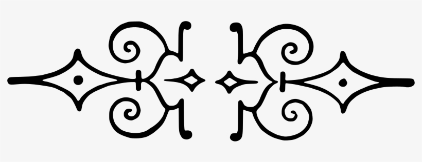 Simple Design 9 - Simple Designs Black And White PNG Image ...