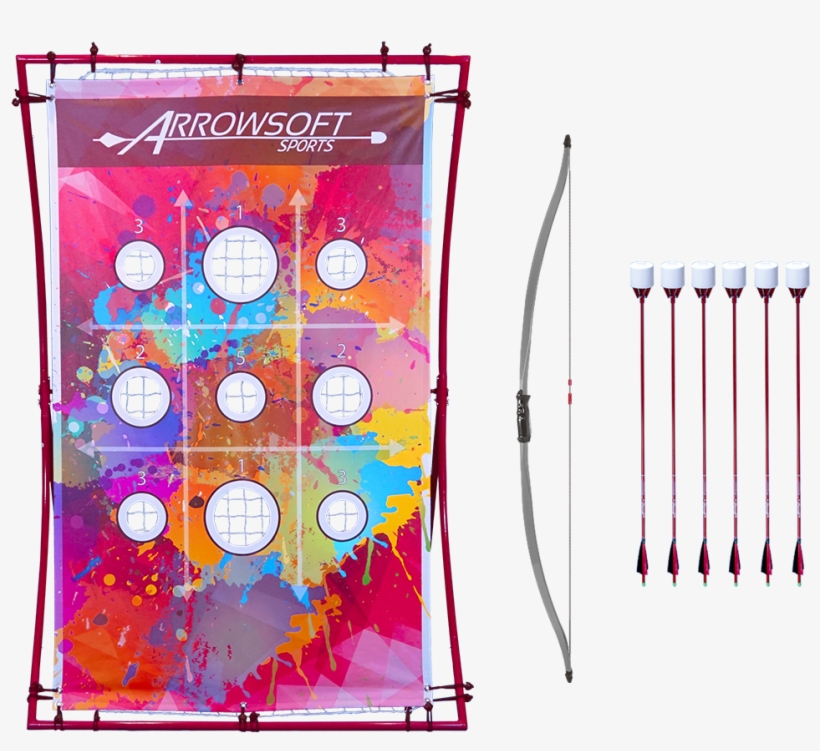 Backyard Archery Target Set With Recurve Bow And Foam-tipped - Archery ...