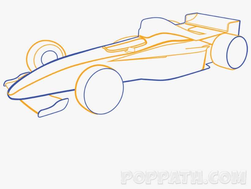 Add More Details To The Wheels And Front Suspension - F1 Car In Art PNG ...