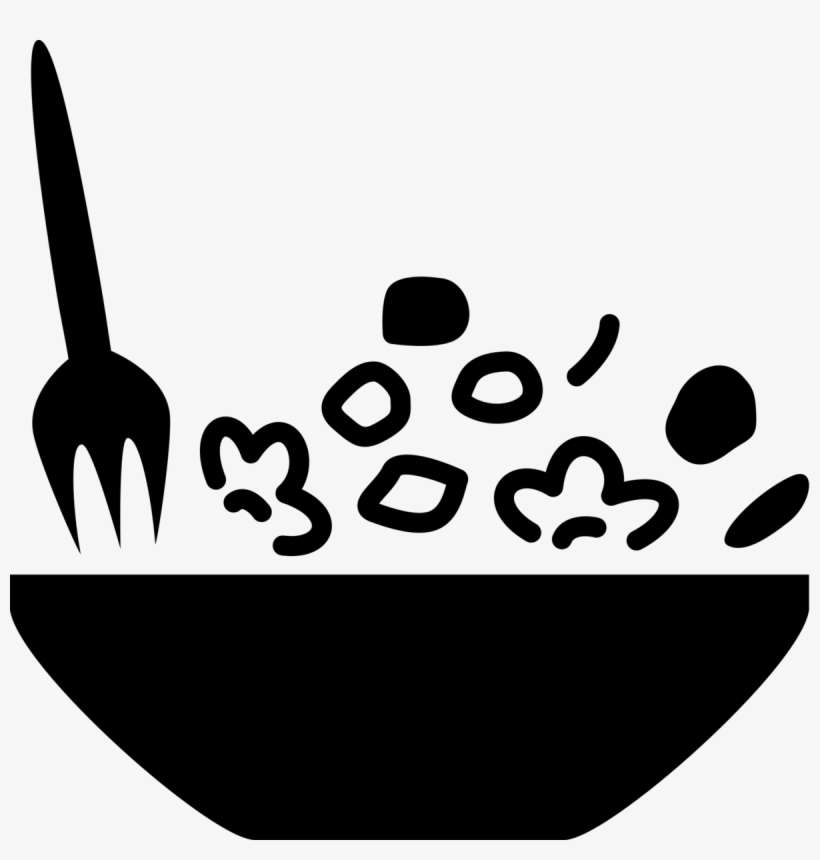 A Full Course Meal Consists Of An Appetizer, The Main - Salad Symbol ...