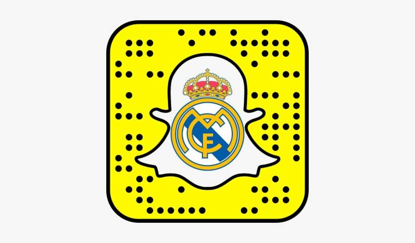 Real Madrid - @realmadrid - Snapcode Real Madrid PNG Image ...