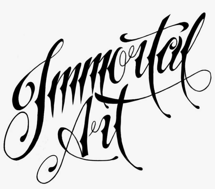 Immortal Art Studio - Тату Immortal PNG Image | Transparent PNG Free ...