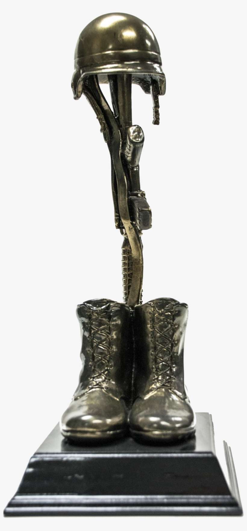 Bronze Memory Fallen Soldier - Fallen Soldier Battlefield Cross Png PNG ...