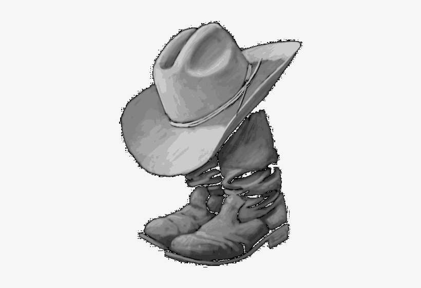 Cowboy Hat And Boots Png - Cowboy Headstone PNG Image | Transparent PNG ...