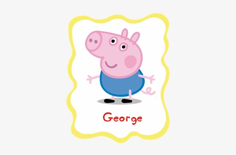 Download George Pig - Peppa Pig Mini Figurine Set | Transparent PNG ...