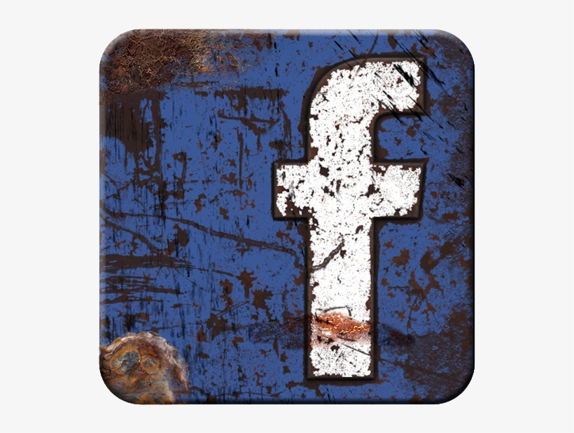 Download Facebook - Rustic Facebook Logo | Transparent PNG Download ...