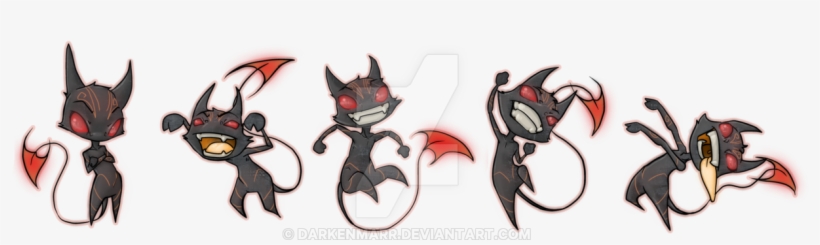 Little Demon By Darkenmarr On Deviantart - Drawing PNG Image ...