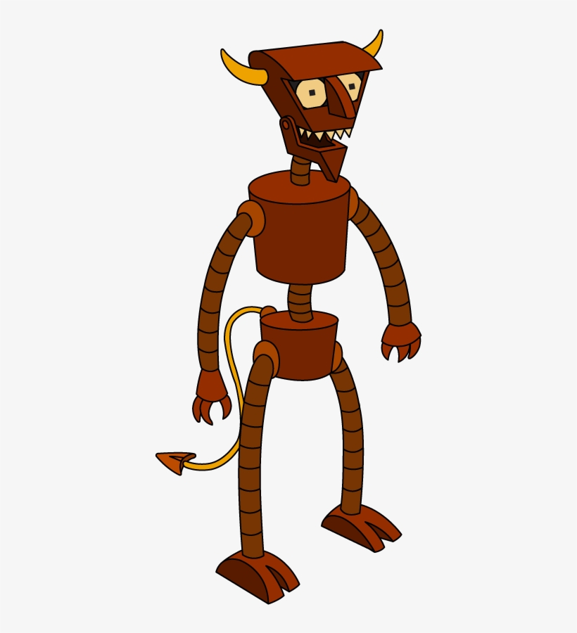 Futurama Diablo Robot PNG Image | Transparent PNG Free Download on SeekPNG