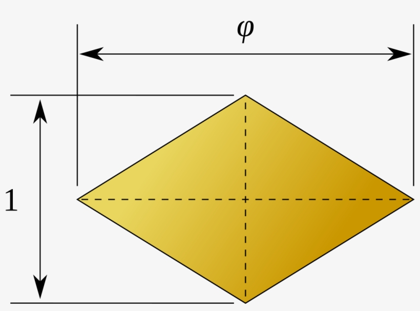 Download Golden Rhombus | Transparent PNG Download | SeekPNG