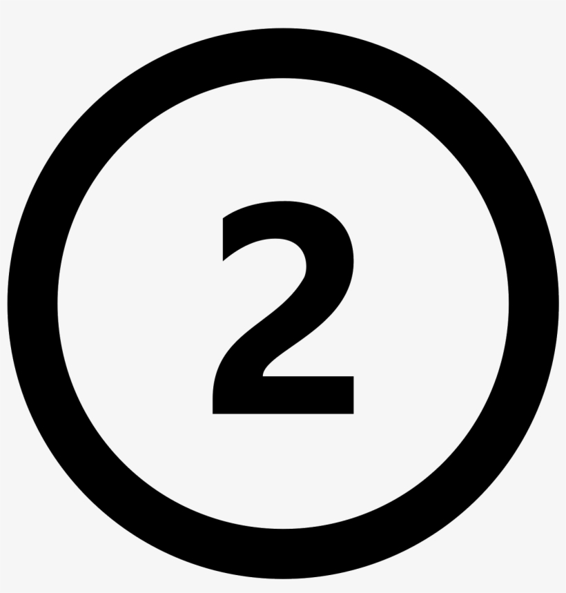 Download Number 2 Png - Number 9 In A Circle | Transparent PNG Download ...