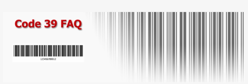 Code 39 Barcode Faq & Tutorial - Hibcc Barcode Examples PNG Image | Transparent PNG Free ...