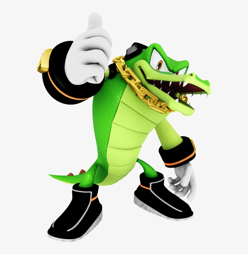 Vector The Crocodile - Chaotix Sonic PNG Image | Transparent PNG Free ...
