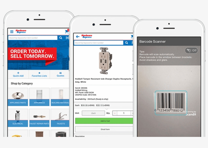 Interline Brands Procures Mobile Order Efficiency With - Website PNG ...