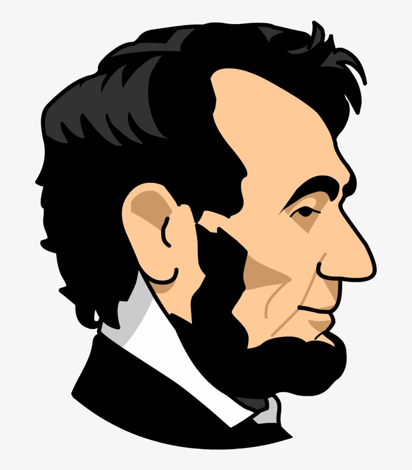 Png Download Pretentious Abe Goodly Storyteller Cilpart - Cartoon Abe ...