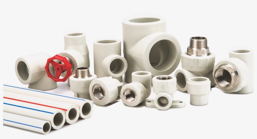 Pp-r Pipes & Fittings - Pvc Pipe Fittings Png PNG Image | Transparent ...