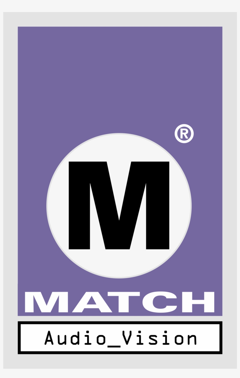 Match Audio & Video Logo Png Transparent - Poster PNG Image ...