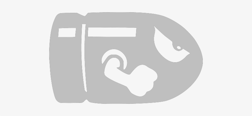 Mario Clipart Silver Bullet PNG Image | Transparent PNG Free Download ...