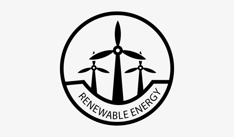 Renewable Energy Label Vector - Renewable Energy Logo Black PNG Image ...