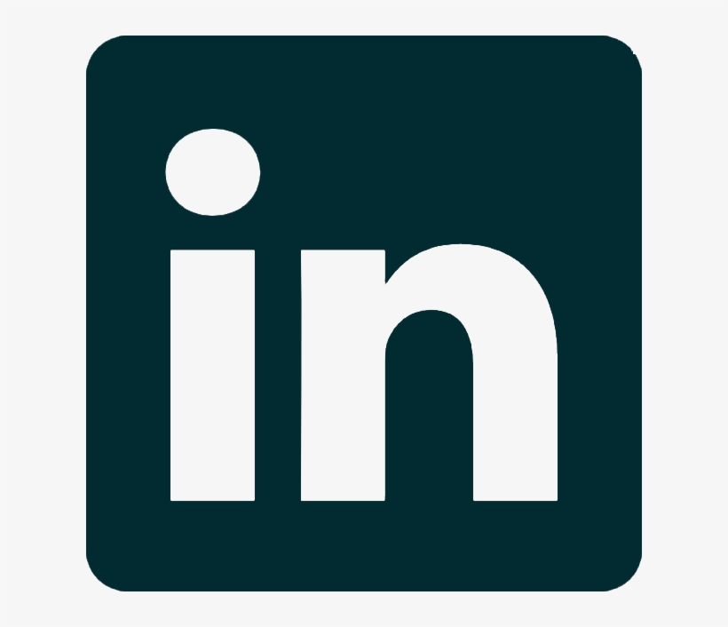 Contact - Linkedin Logo Black PNG Image | Transparent PNG Free Download ...
