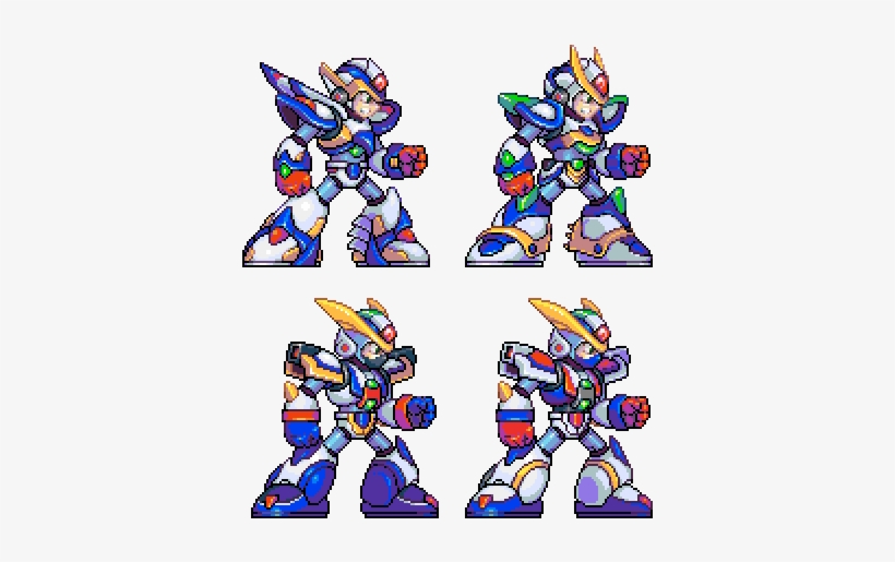 27 Mar - Megaman X Pixel Art PNG Image | Transparent PNG Free Download ...