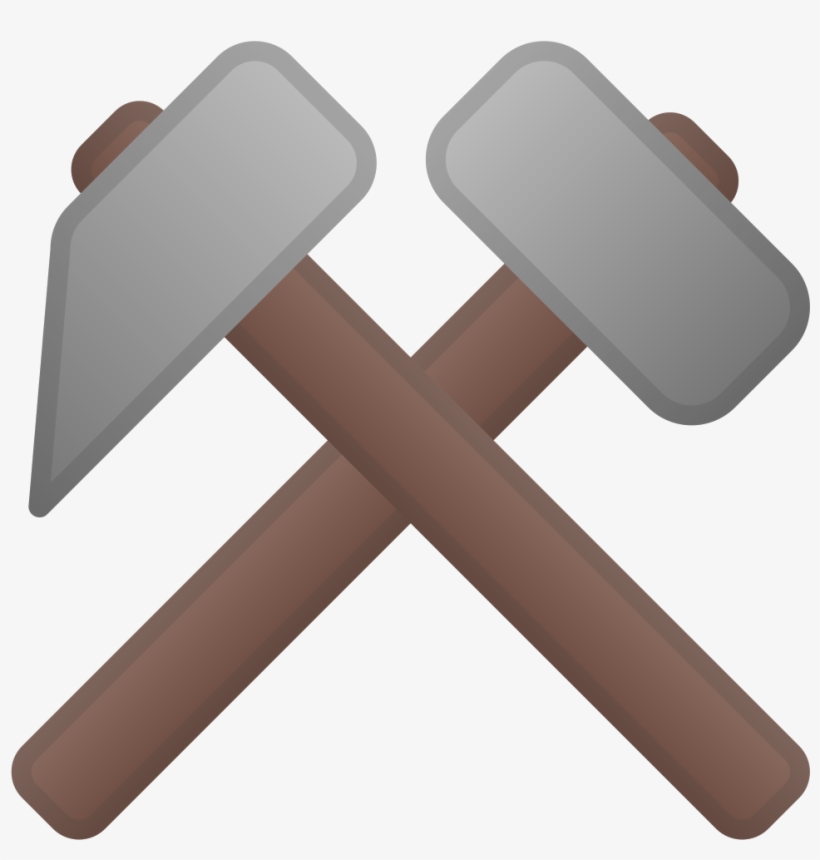 Download Svg Download Png - Hammers Emoji PNG Image | Transparent PNG ...