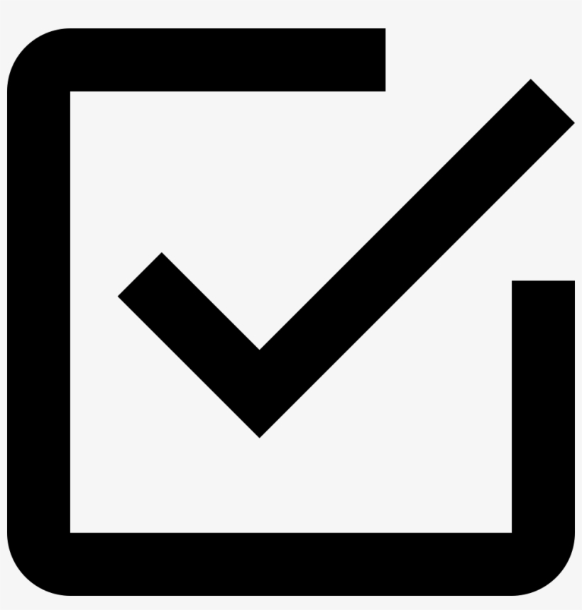 Download Check Box Outline - Tick Box Icon | Transparent PNG Download ...
