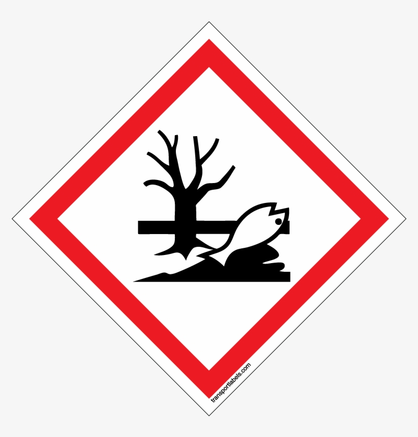 Ghs Environmental Toxicity Labels - Dangerous To The Environment PNG ...