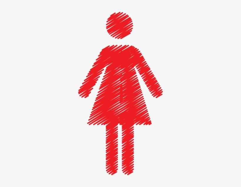 Female Scribble - Illustration PNG Image | Transparent PNG Free ...
