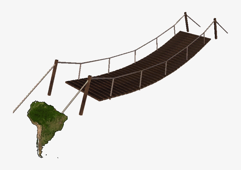 Hanging Bridge - Rope Bridge PNG Image | Transparent PNG Free Download ...