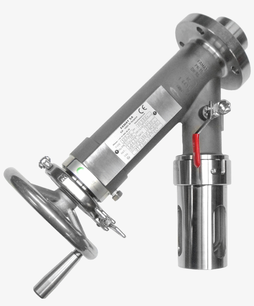 Sampling Valve Dn50 02 125tc Tri Clamp Easyclean - Valve PNG Image ...