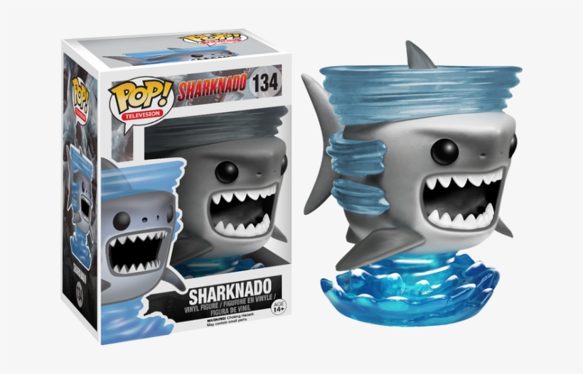 Shark Pop Vinyl Figure - Sharknado Funko Pop PNG Image | Transparent ...