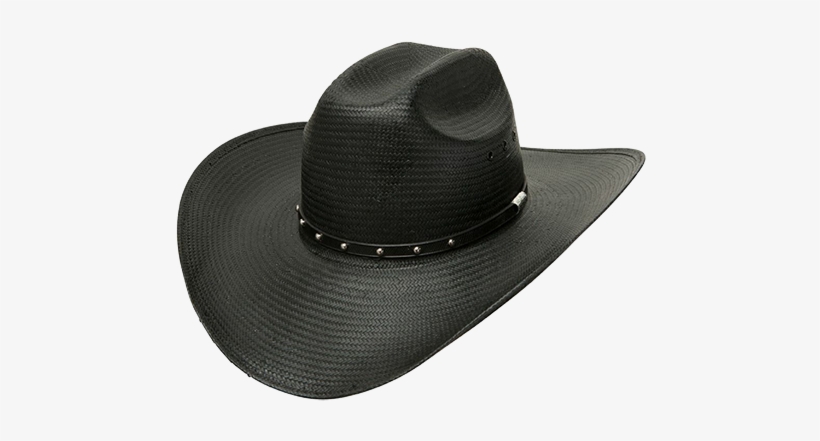 Rockwall Cowboyhat - Black Straw Cowboy Hat PNG Image | Transparent PNG ...