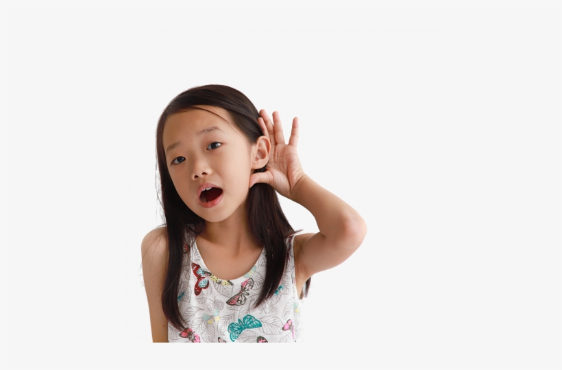 Asian Girl Listening - Listening PNG Image | Transparent PNG Free ...