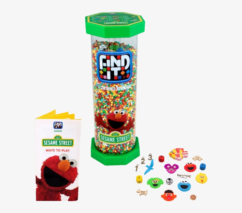 Find It Junior - Find It Games Jr Sesame Street (idy1070) PNG Image ...