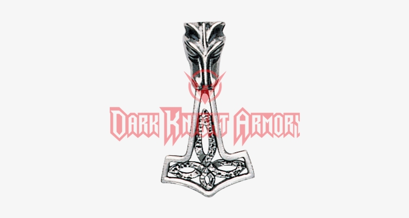 Thor's Wolf Hammer Pendant - Wolf Hammer PNG Image | Transparent PNG ...