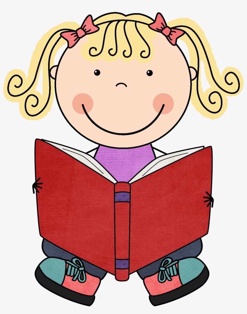 28 Collection Of Cute Kids Reading Clipart PNG Image | Transparent PNG ...
