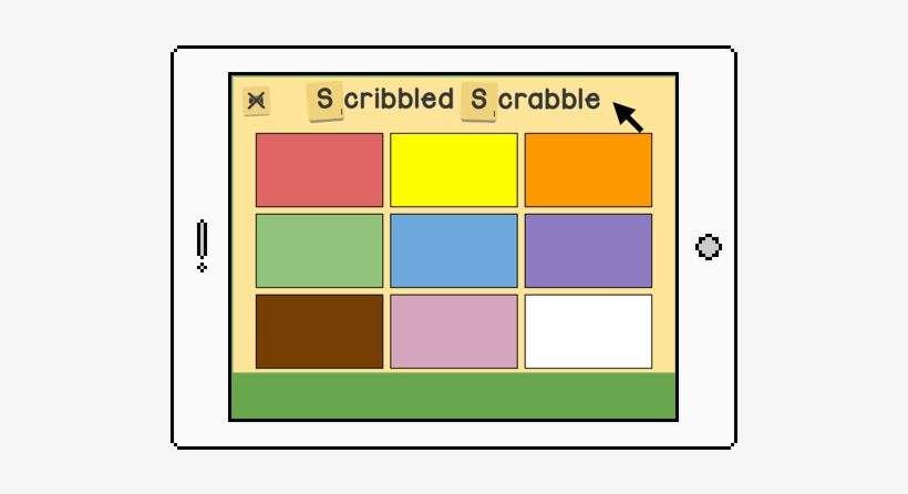 Portfolio Image For The Scribble Scrabble Game - Diagram PNG Image ...