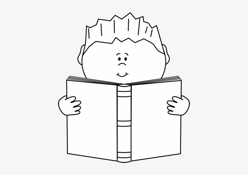 Clip Art Images - Reading Clipart Black And White PNG Image ...