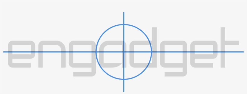 For Alignment, The Engadget Logo Is Always Optically - Diagram PNG ...