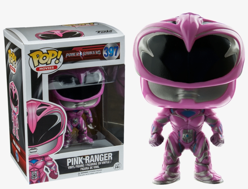 Power - Funko Pop Pink Power Ranger Figurine PNG Image | Transparent ...