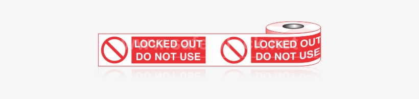 Lockout Barrier Tape - Label PNG Image | Transparent PNG Free Download ...