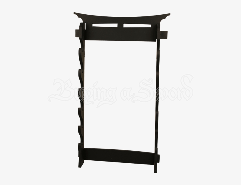 Torii Gate Sword Stand - Katana Sword Stand PNG Image | Transparent PNG ...