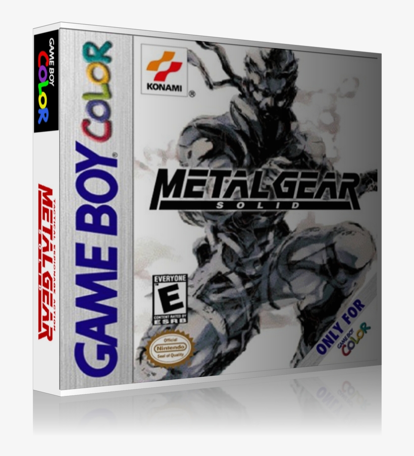 Gameboy Color Metal Gear Solid Game Cover To Fit A - Metal Gear Solid ...