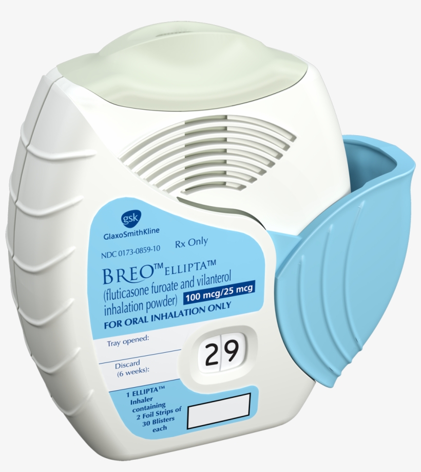 Gsk Pumping Out Millions More Ellipta Inhalers With - Ellipta Gsk PNG ...